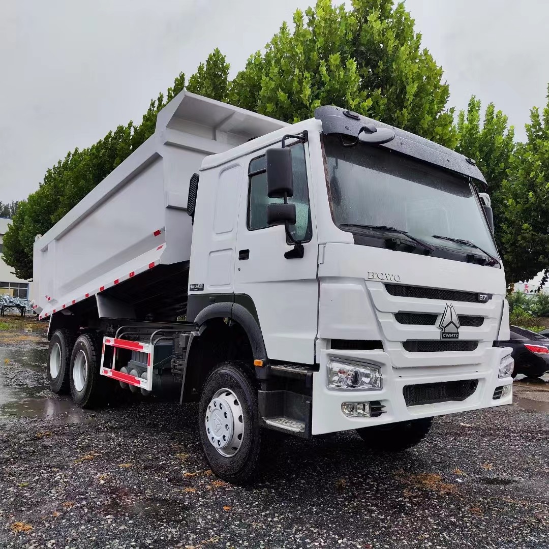 400 HP Used Dump Truck With 10 Wheels HOWO Or Shacman Brand Tipper Trucks